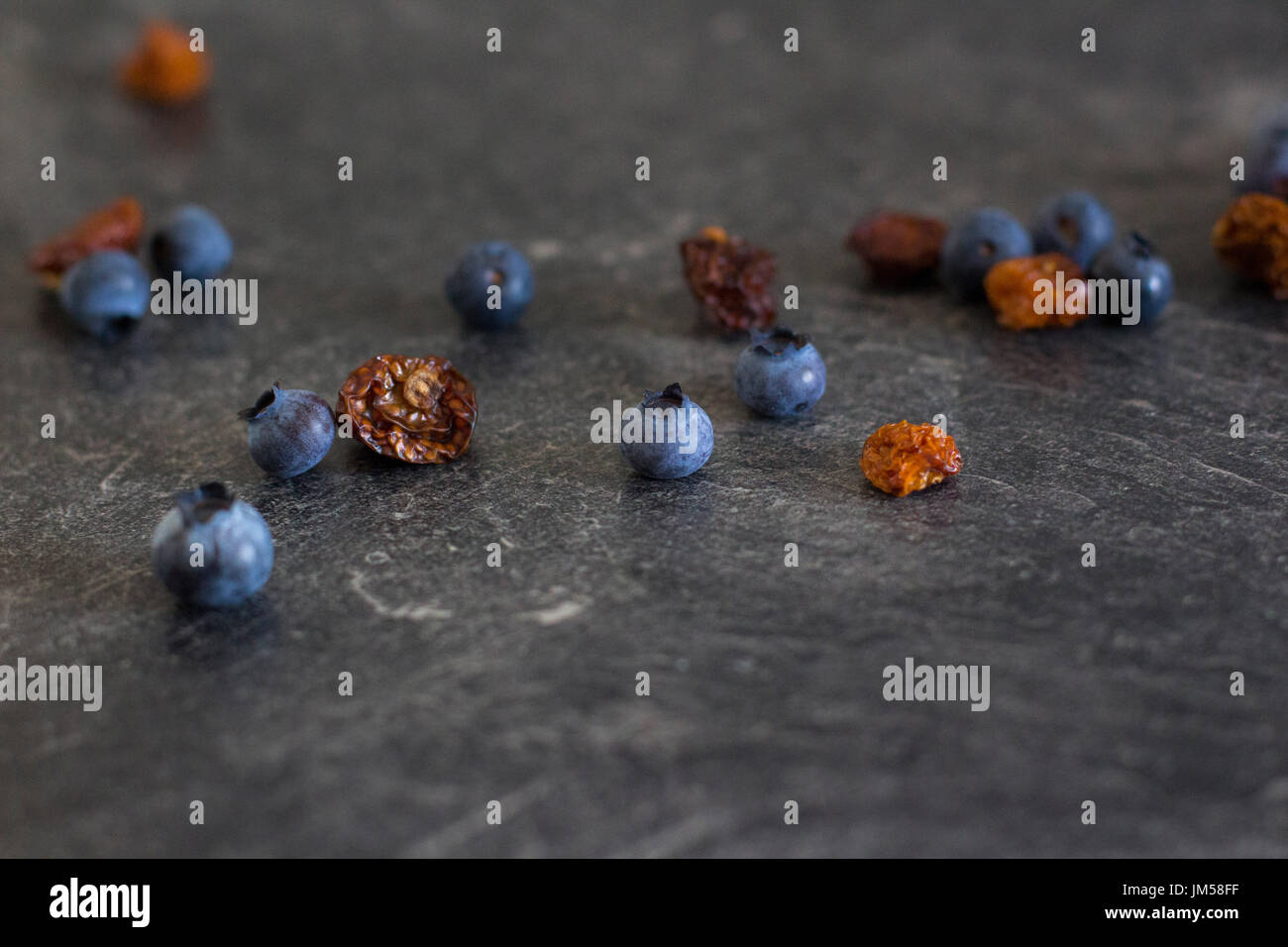 Scattered fruit hi-res stock photography and images - Alamy