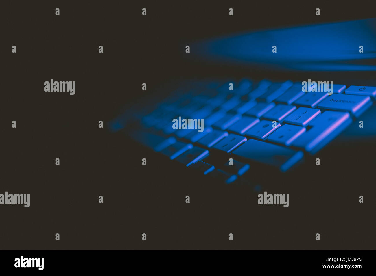 Keyboard internet dark web Stock Photo - Alamy