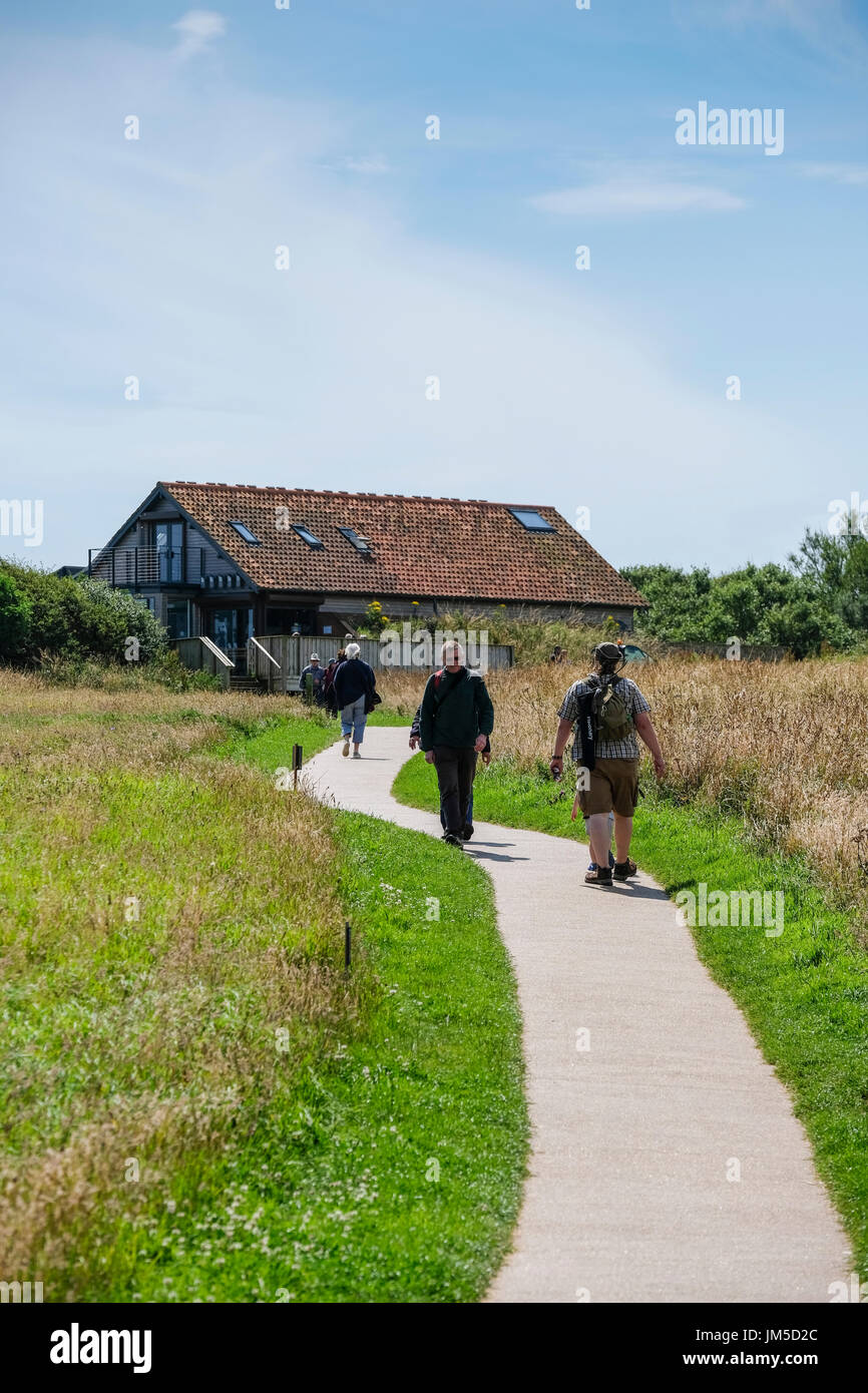 Bempton cliffs visitor centre hi-res stock photography and images - Alamy
