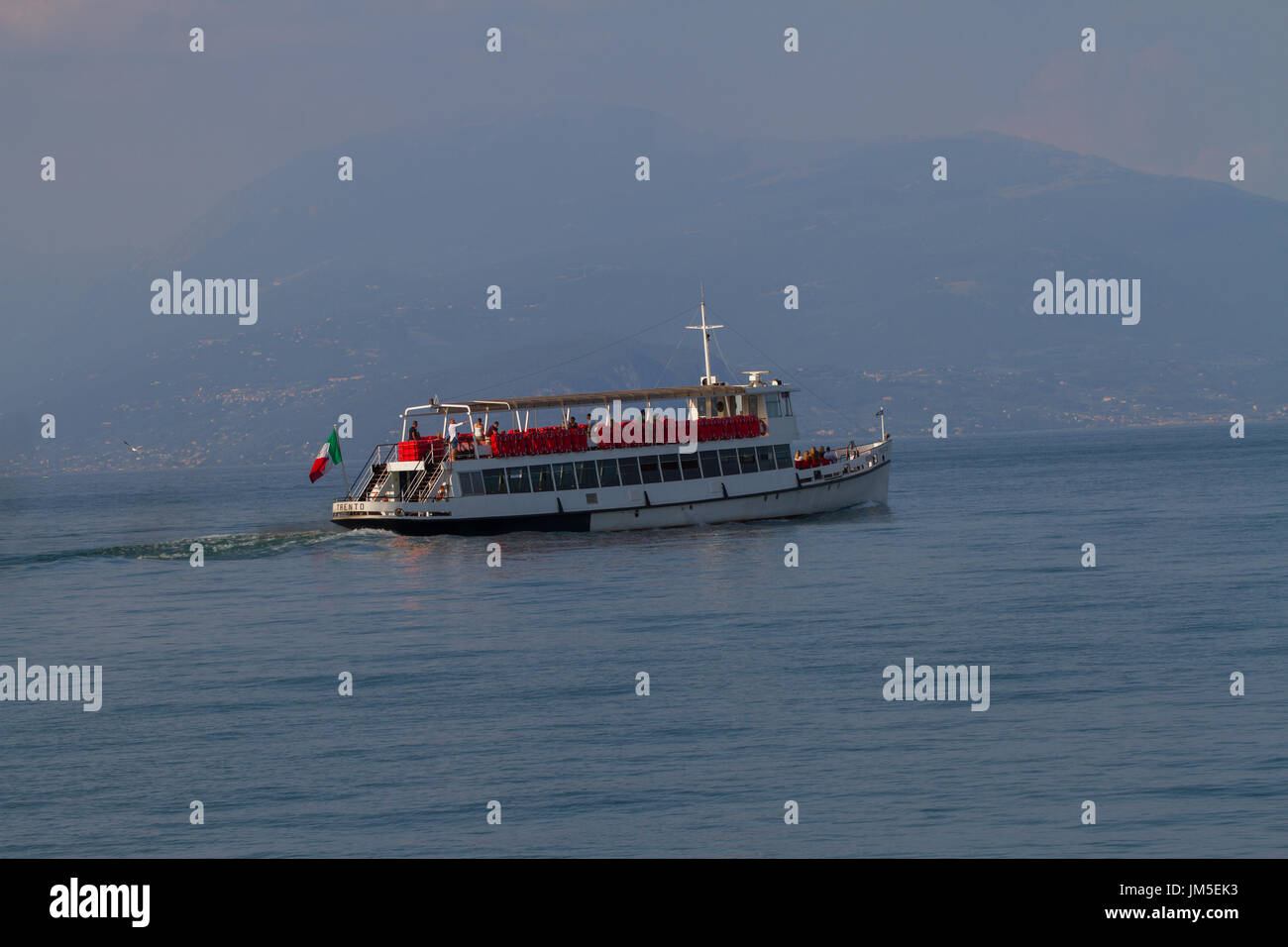 Tourists on passenger ferry hi-res stock photography and images - Alamy