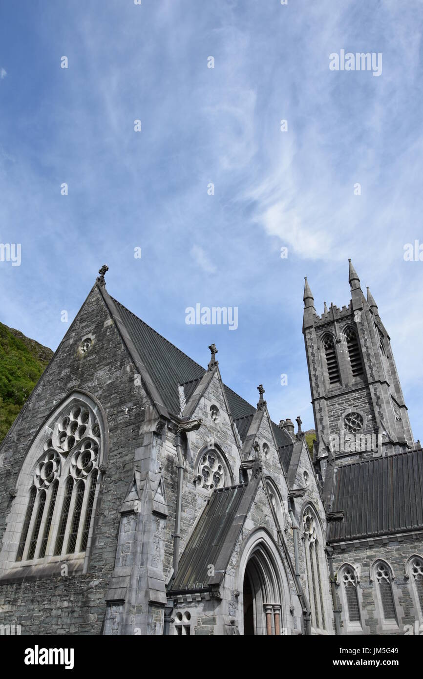 Kylemore abbey church hi-res stock photography and images - Alamy