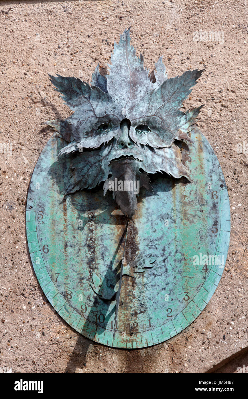 Norton Priory Museum & Gardens. Picturesque view of the Green Man ...