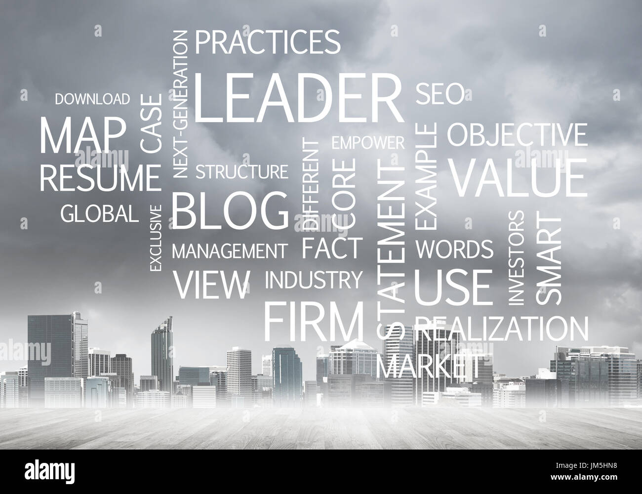 Business conceptual words as keys to success and company growth Stock ...