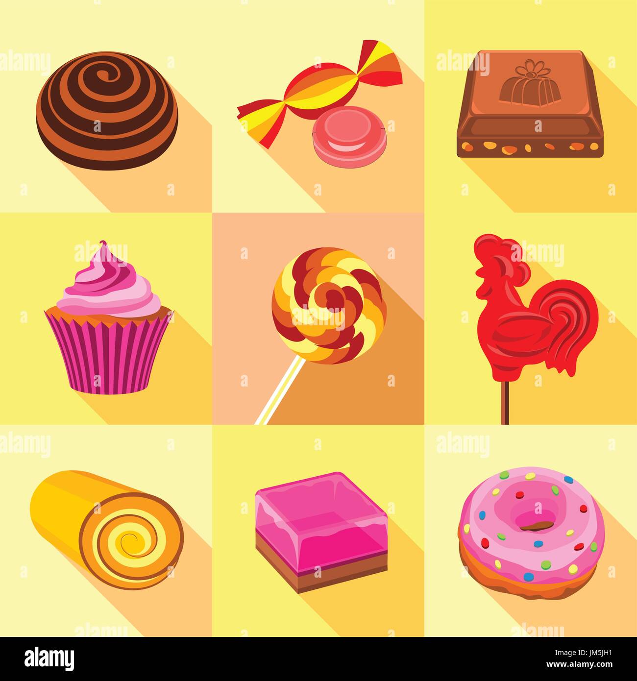 Candy boutique Stock Vector Images - Alamy