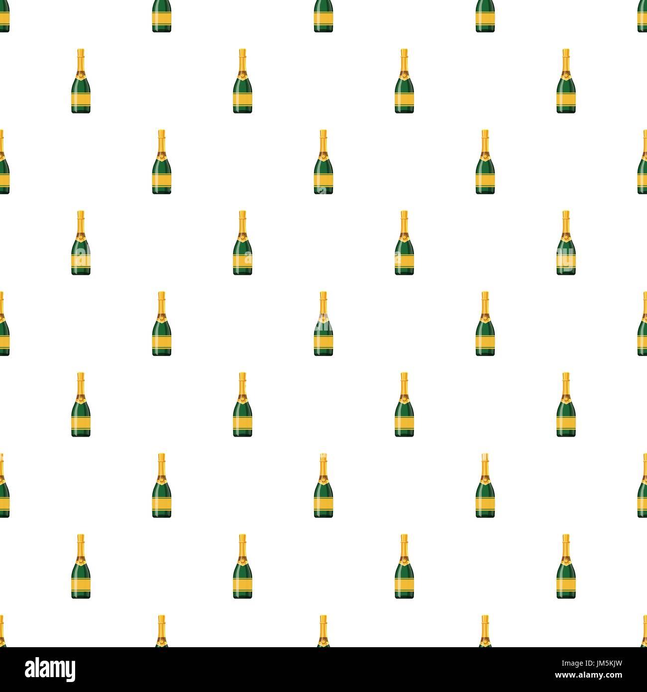 Champagne bottle pattern Stock Vector Image & Art - Alamy