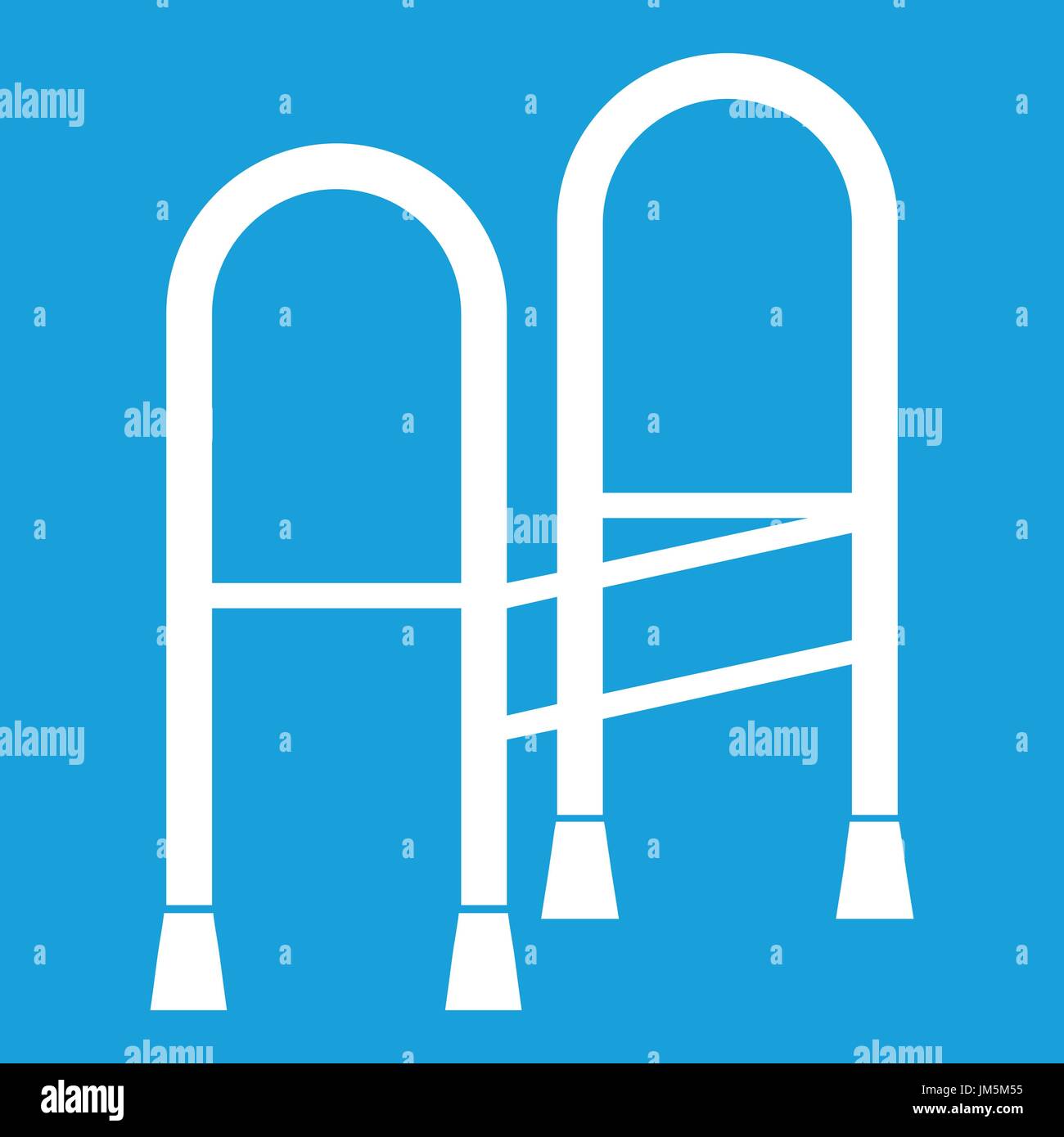 Walker icon white Stock Vector Image & Art - Alamy