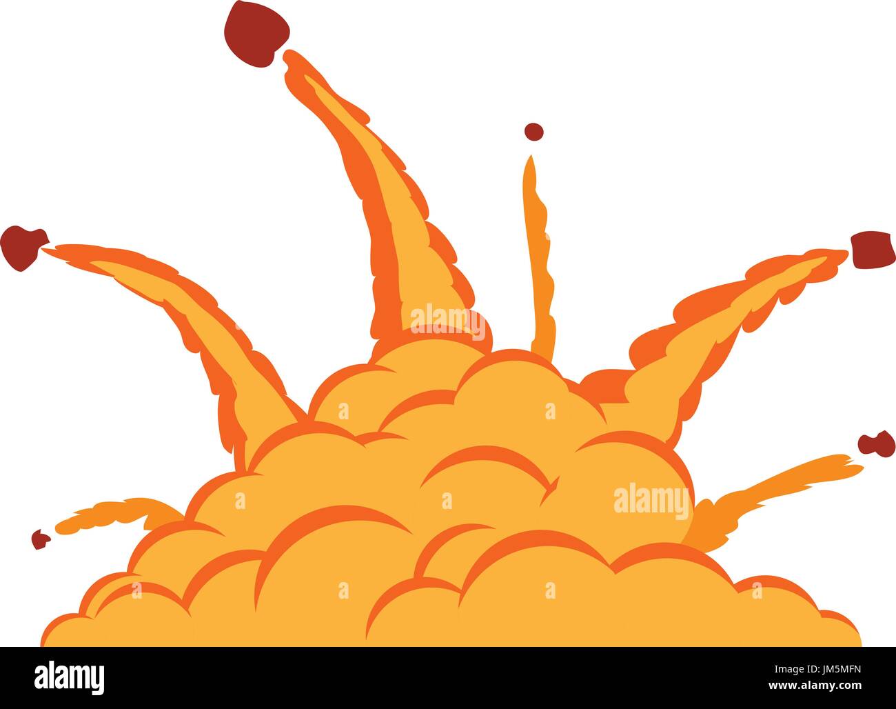 War explosion icon, cartoon style Stock Vector Image & Art - Alamy