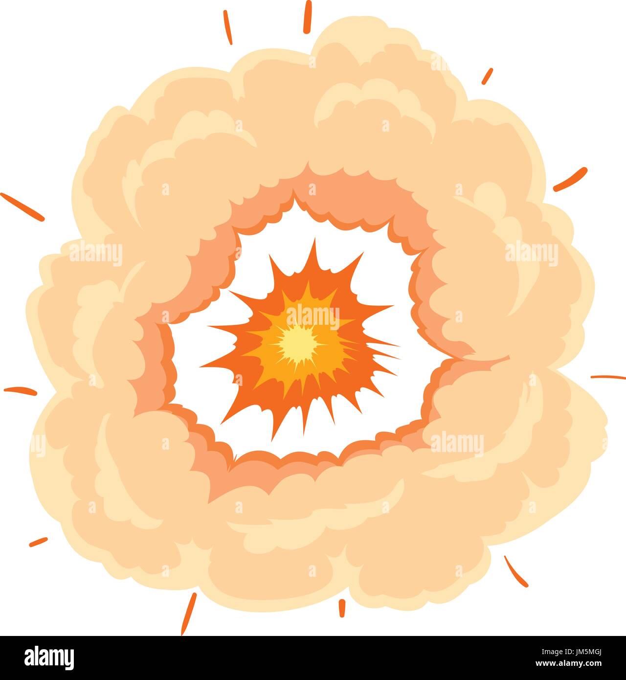 Heavy explosion icon, cartoon style Stock Vector Image & Art - Alamy