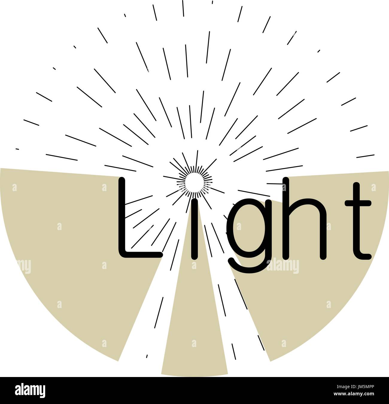 Word light with rays icon, cartoon style Stock Vector Image & Art - Alamy