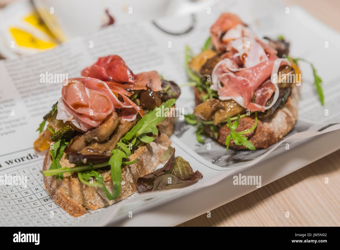 Toasted sandwich and coffee hi-res stock photography and images - Alamy