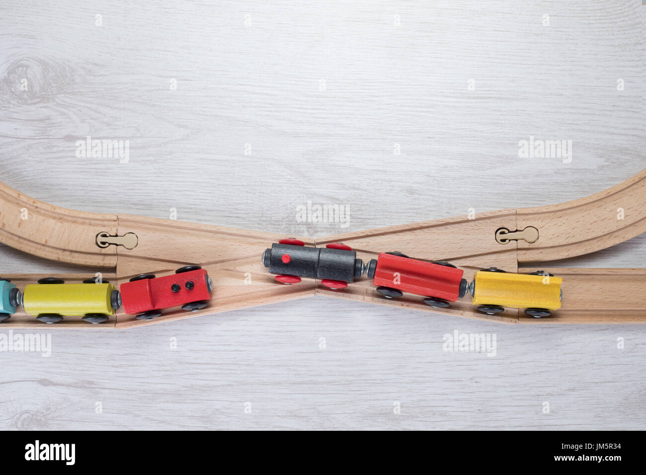 Overhead view train carriages hi-res stock photography and images - Alamy