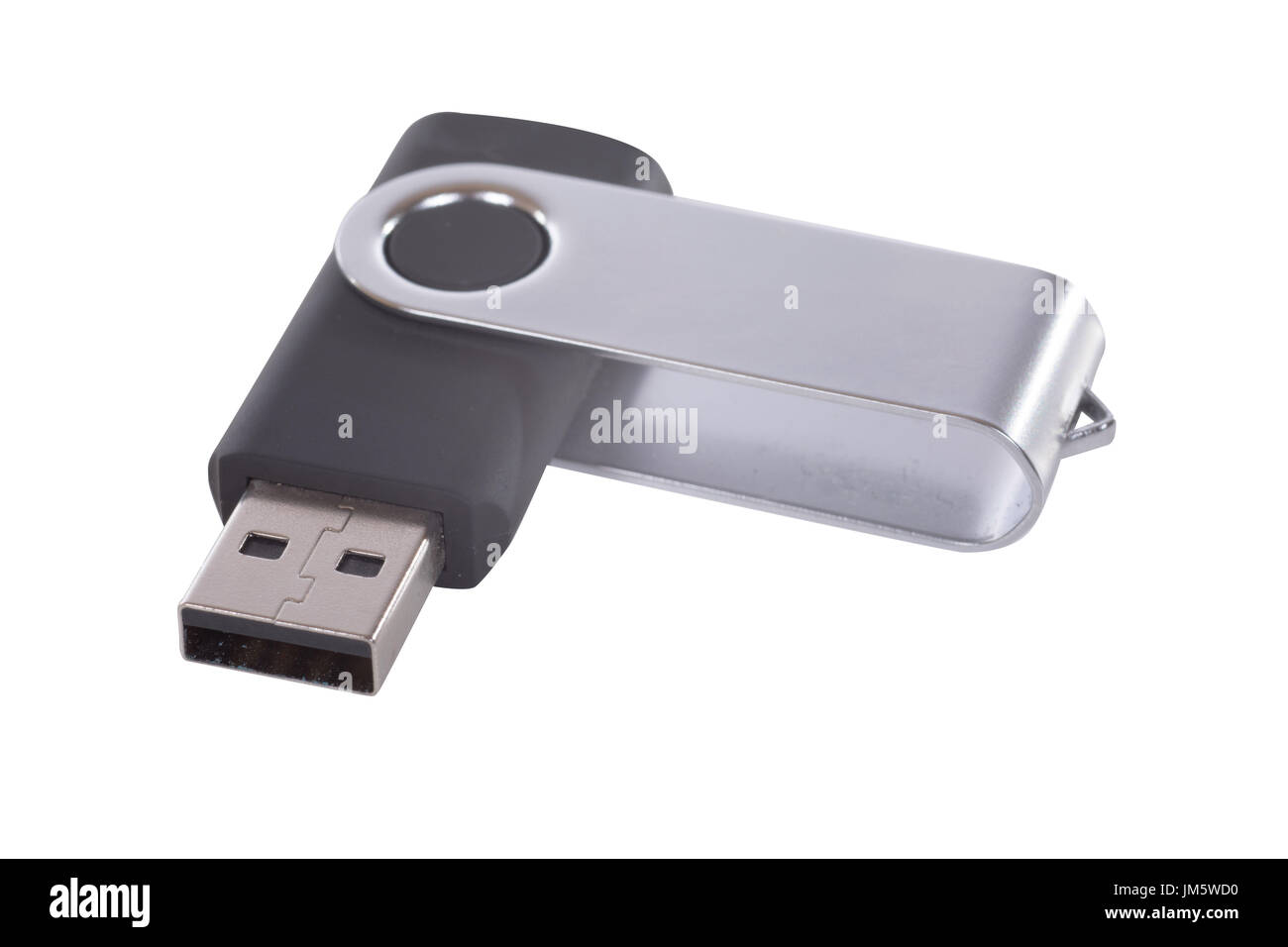 Isolated USB portable flash drive providing external memory storage for ...