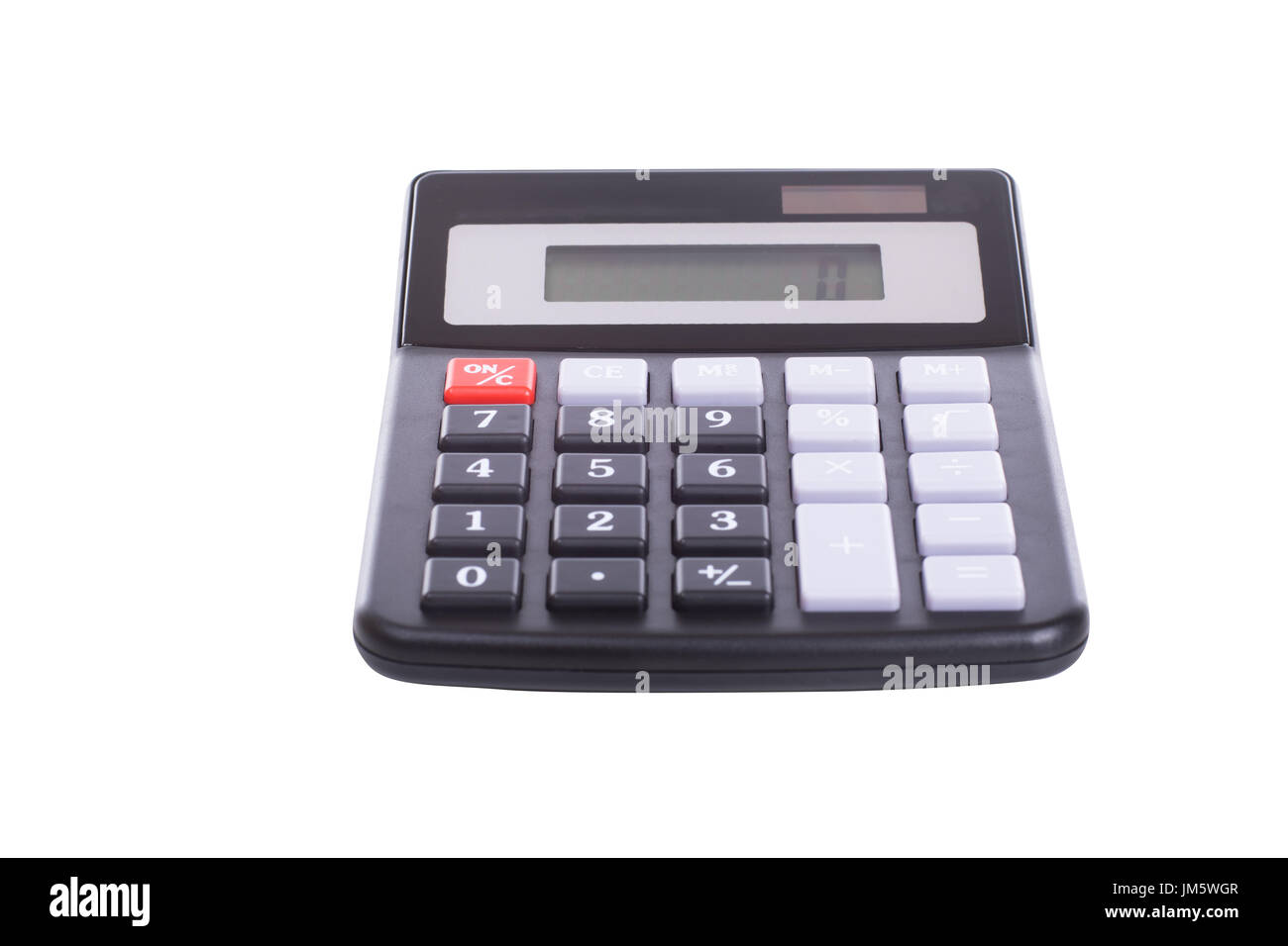 Business desk calculator Cut Out Stock Images & Pictures - Alamy