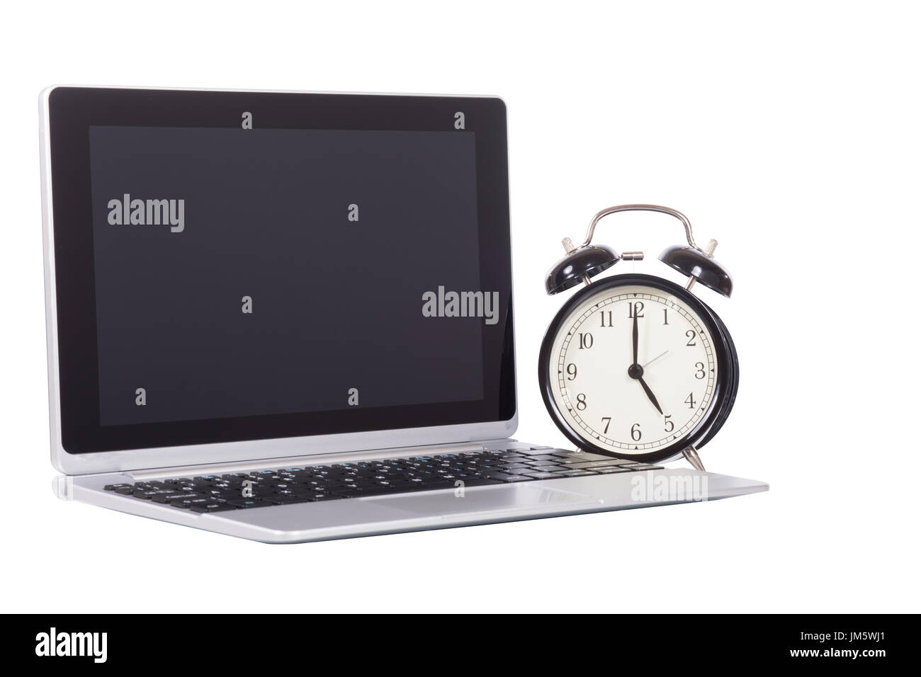Time laptop low Cut Out Stock Images & Pictures - Alamy