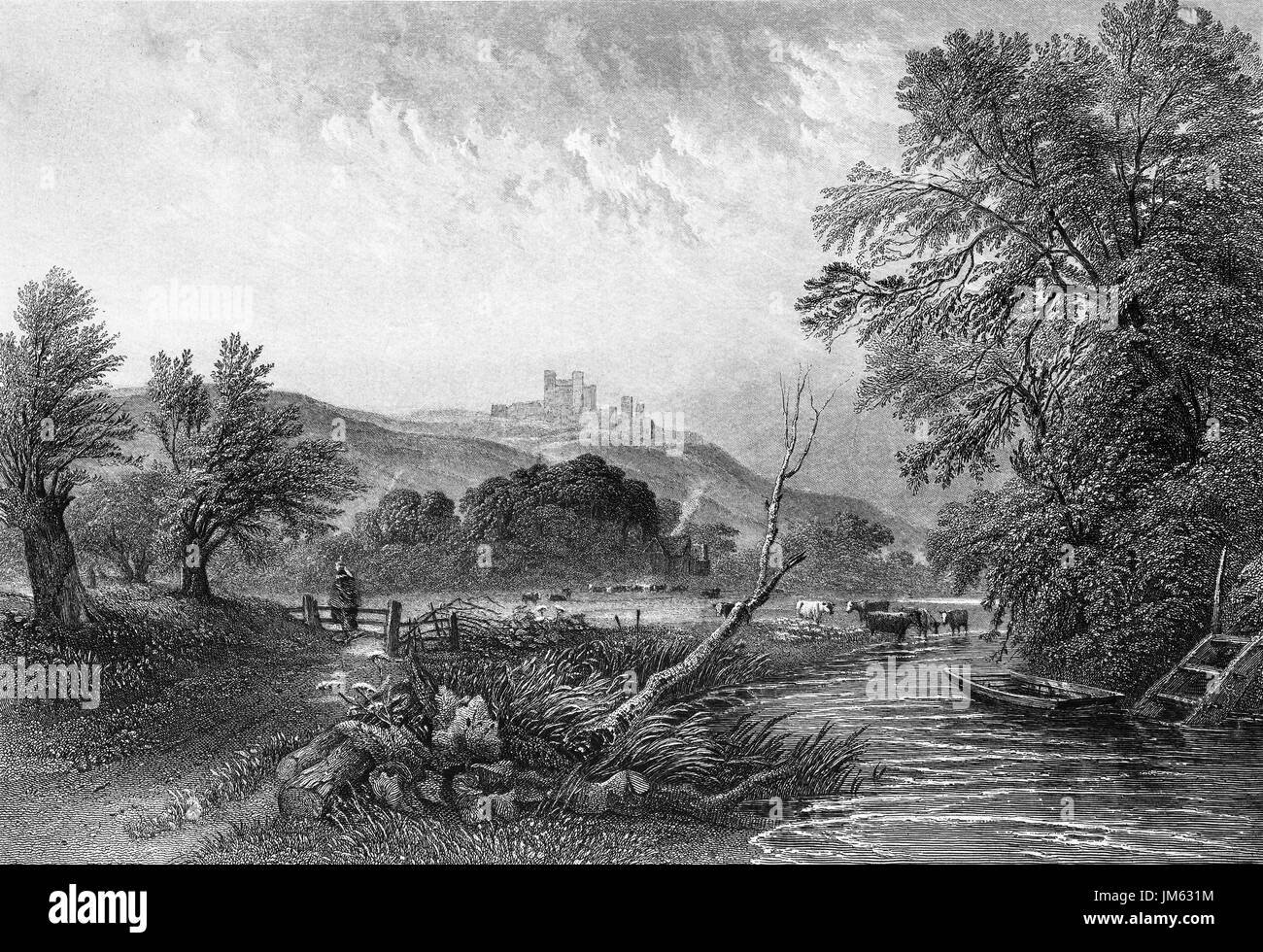 1870: Dover Castle is a medieval castle founded in the 11th century, it ...