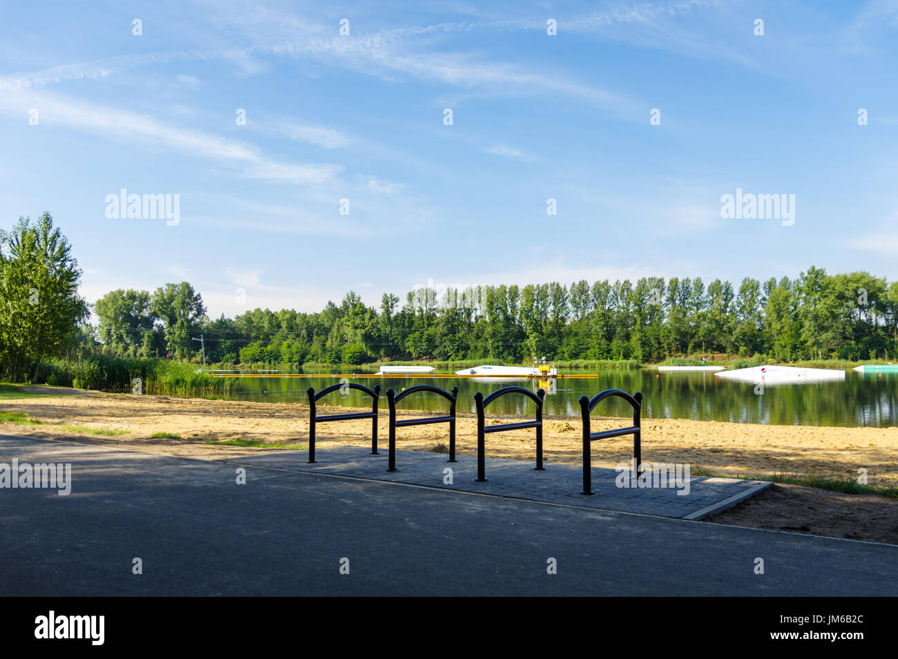 Empty Bike Rack High Resolution Stock Photography and Images - Alamy