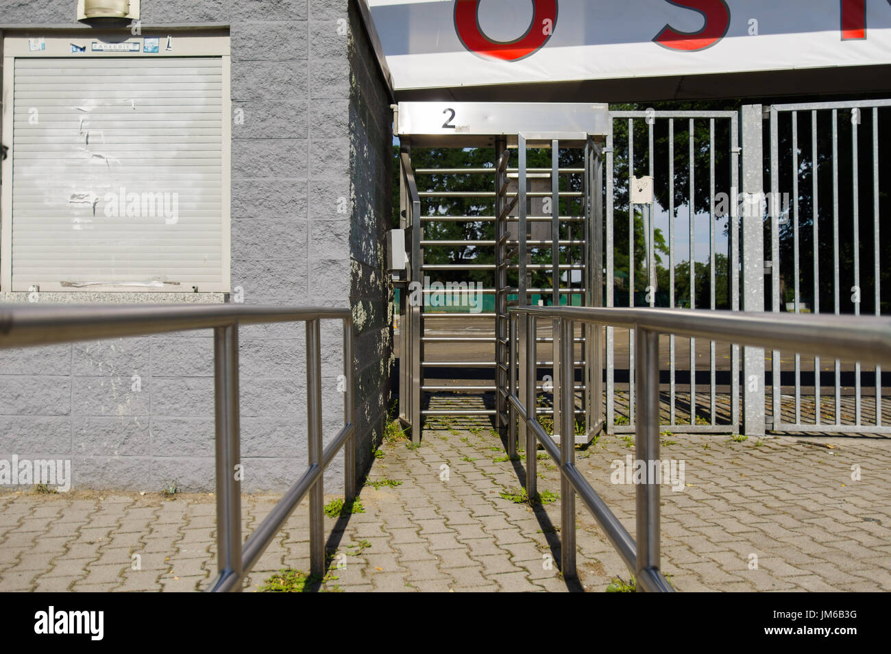 Sosnowiec City football club (Zaglebie Sosnowiec) stadium - security ...