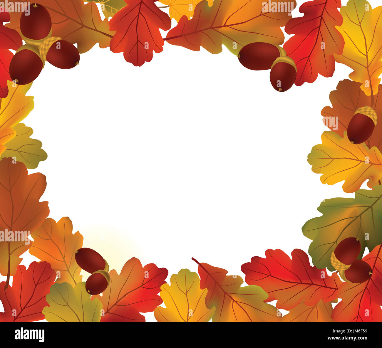 Fall leaf nature sign. Autumn leaves background Season floral frame ...