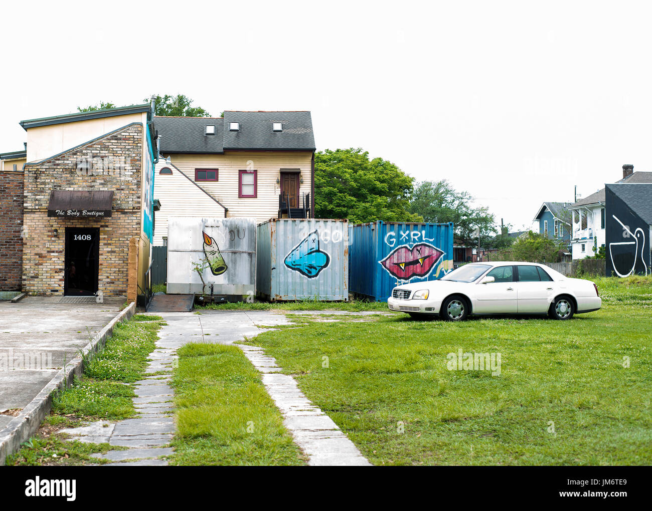 The Treme Neighborhood of New Orleans, Louisiana Stock Photo - Alamy