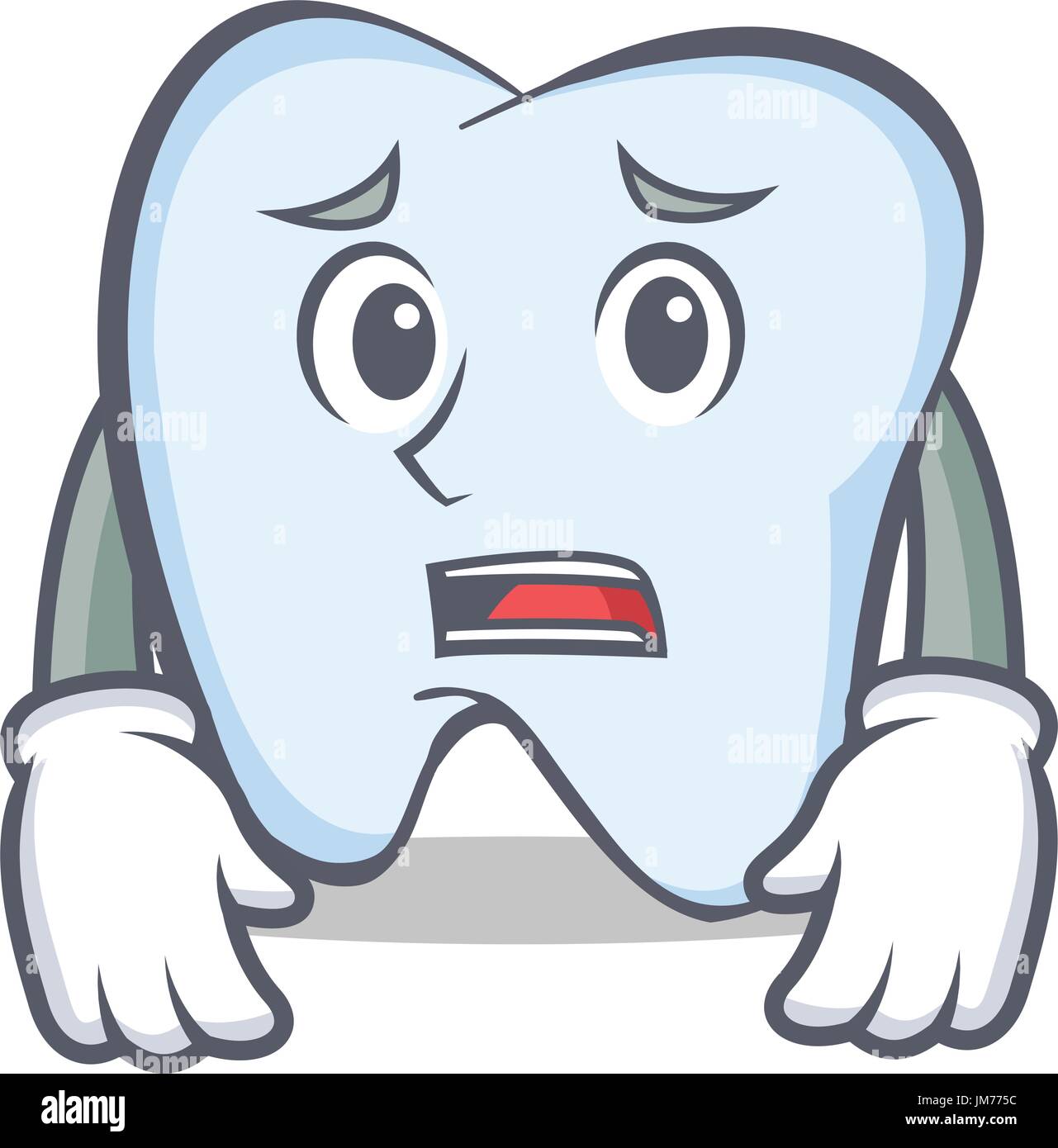 Funny cartoon style illustration tooth Cut Out Stock Images & Pictures ...
