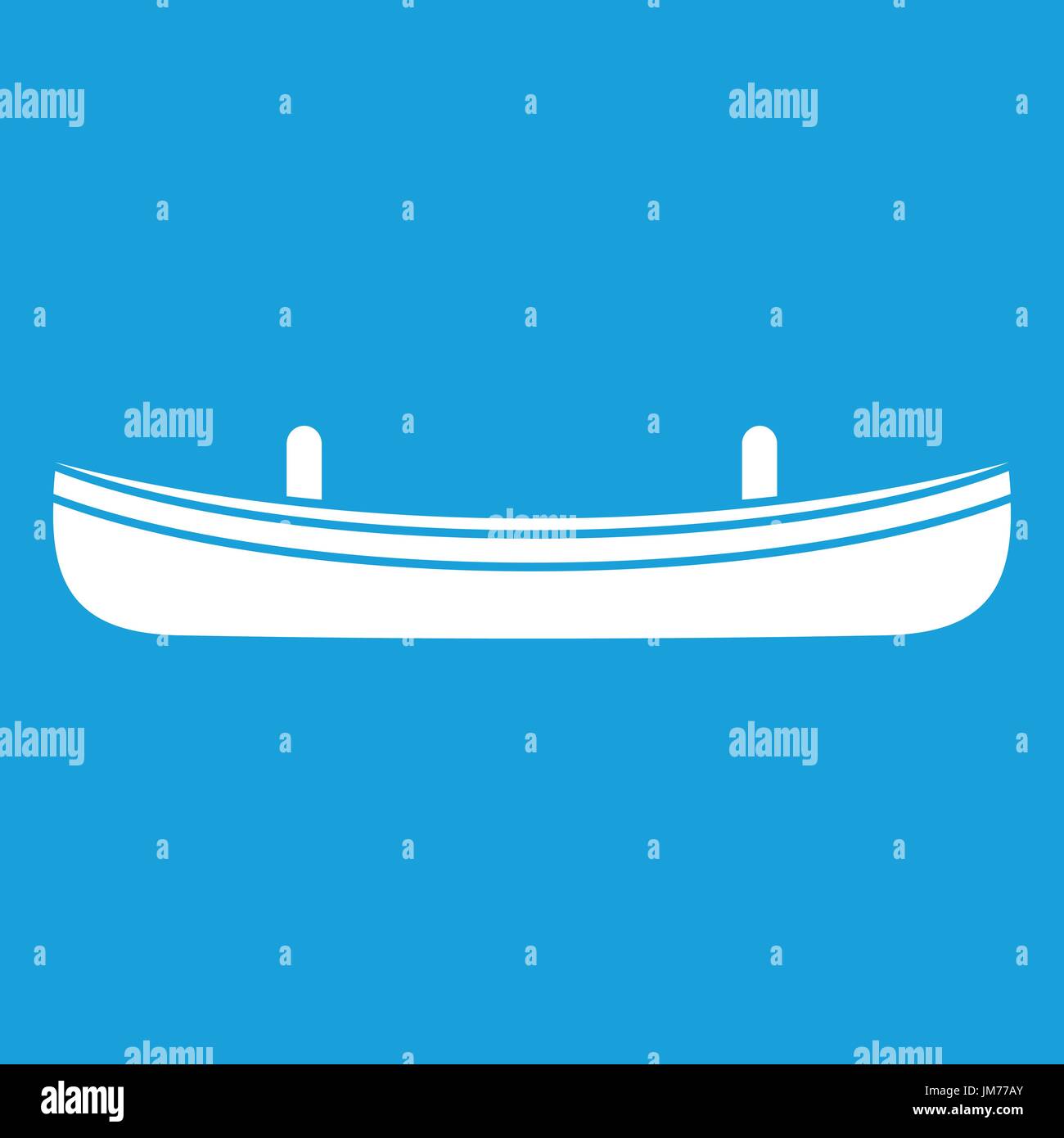 Small boat icon white Stock Vector Image & Art - Alamy