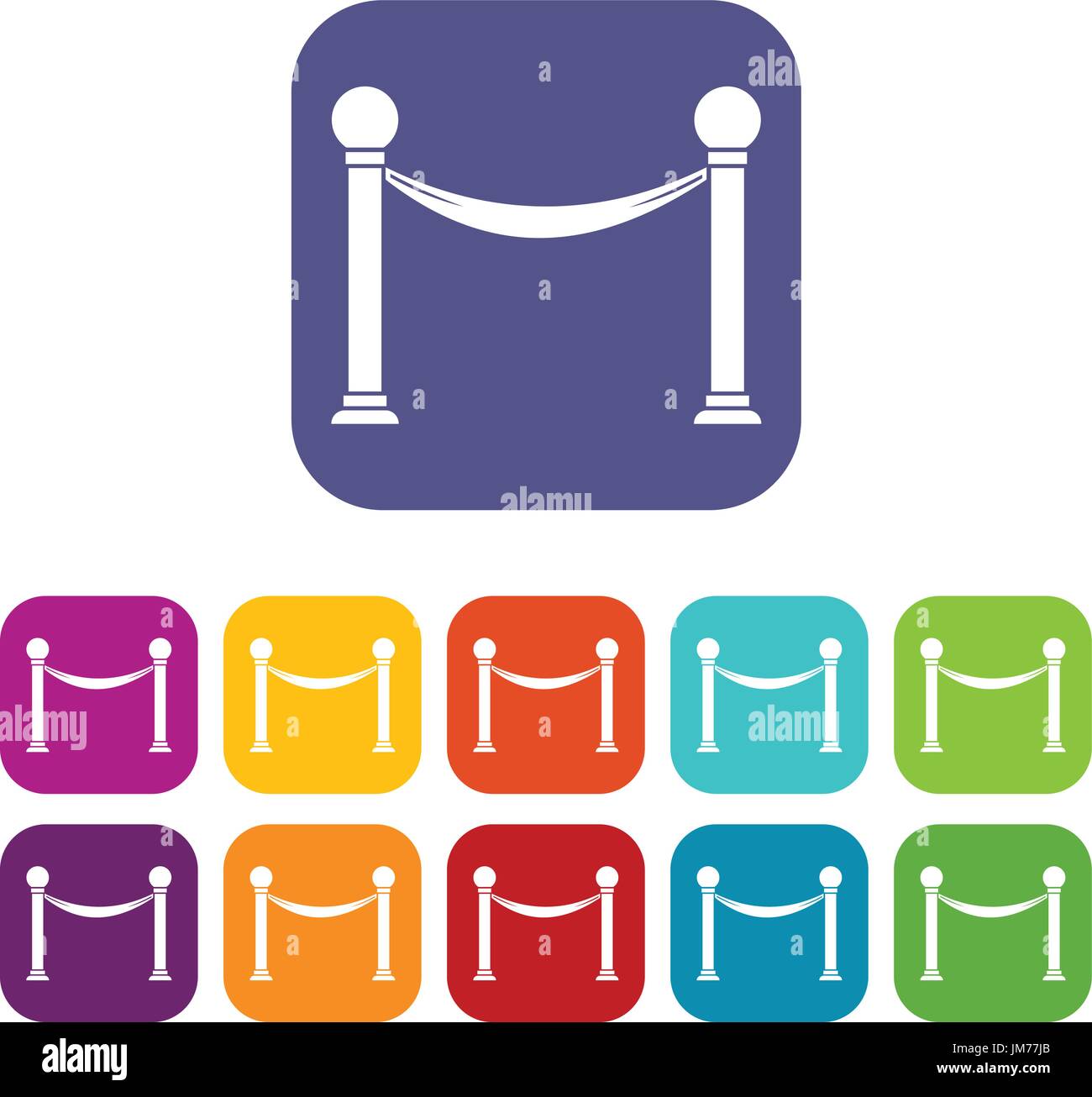 Red metal column Stock Vector Images - Alamy