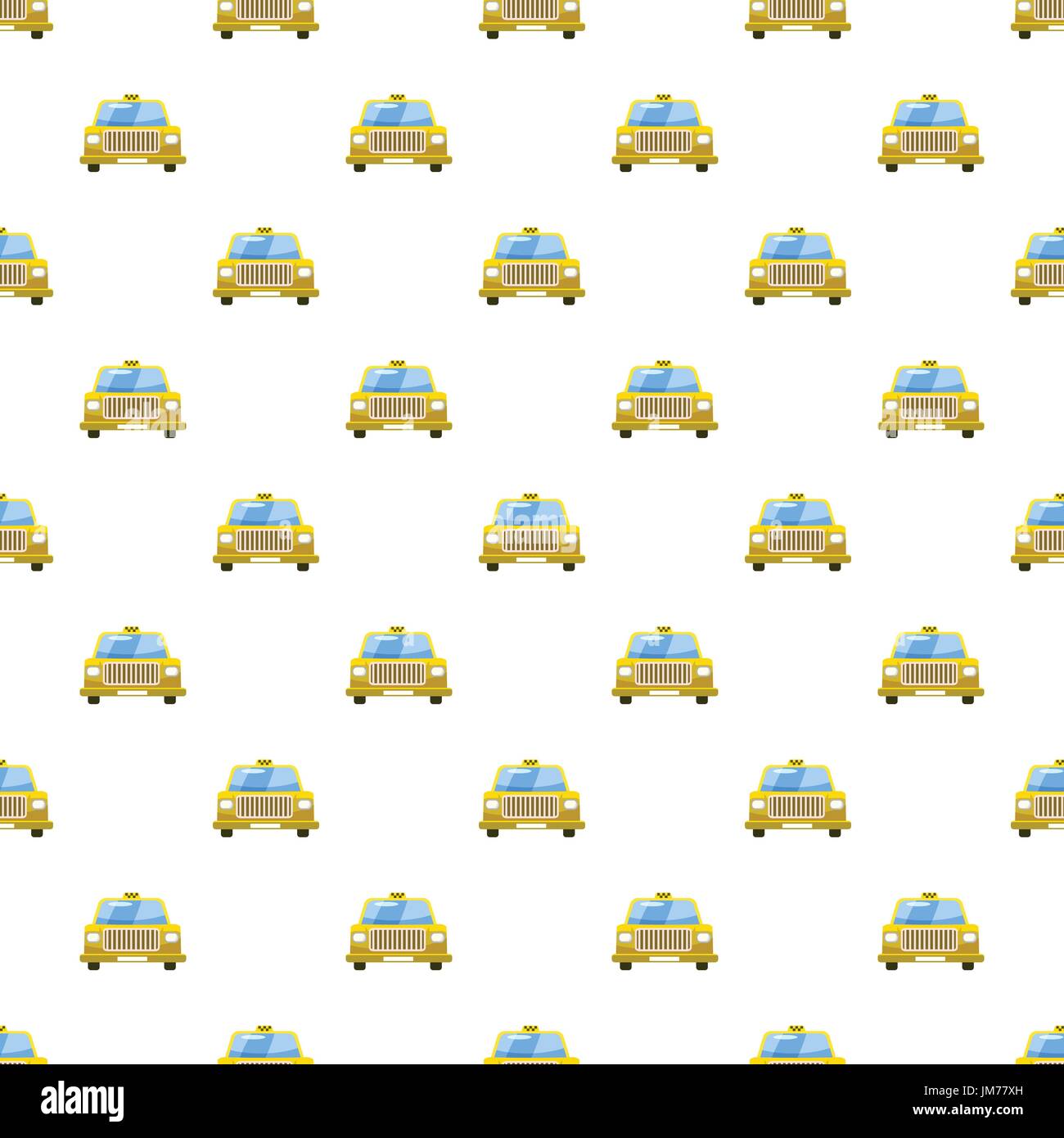 Yellow taxi land vehicle Stock Vector Images - Alamy