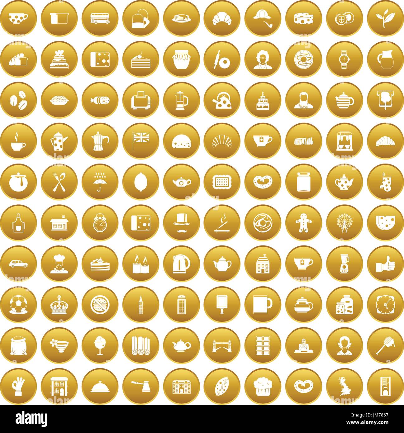 Sandwich tea time Stock Vector Images - Alamy