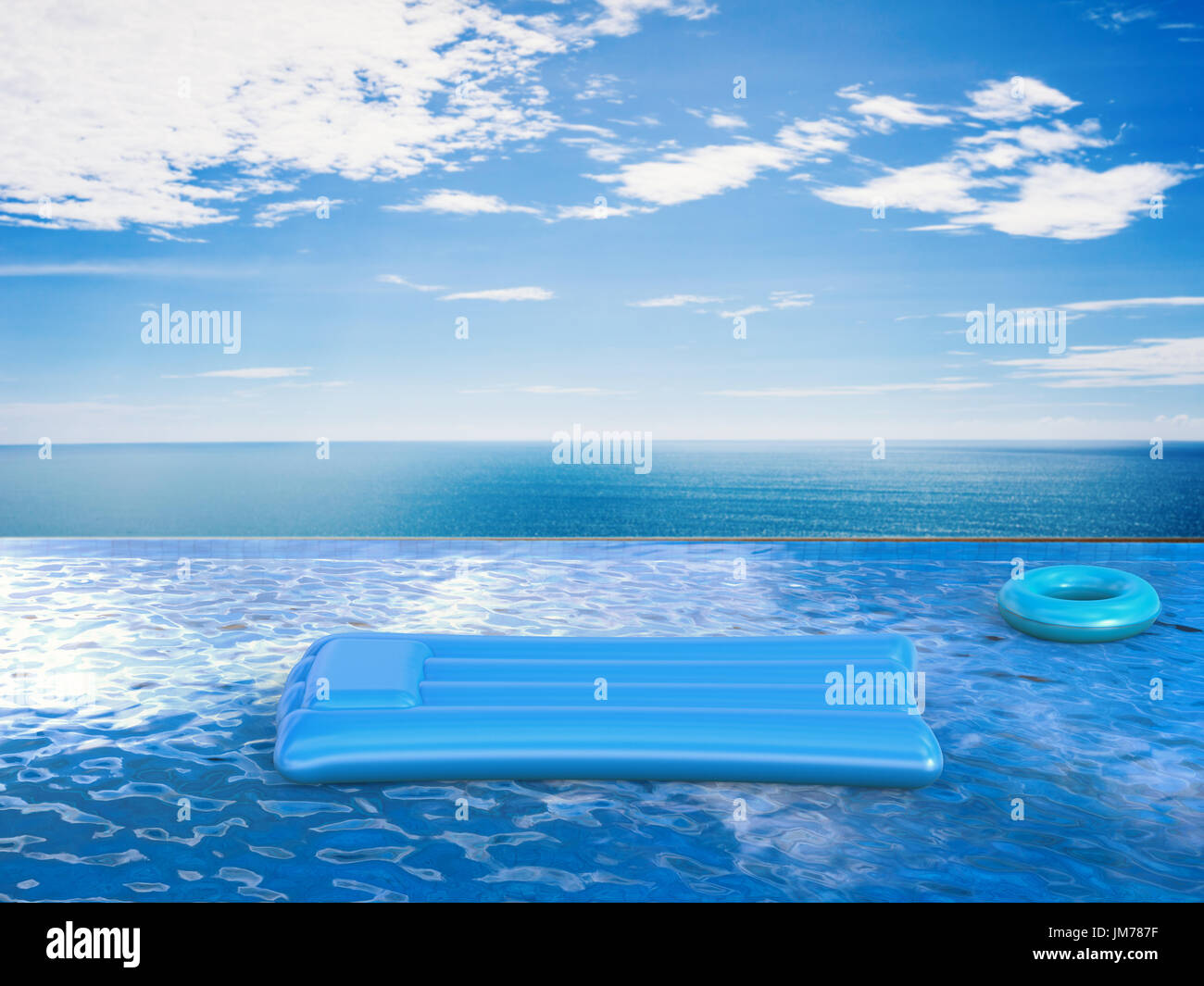Raft sky blue hi-res stock photography and images - Alamy