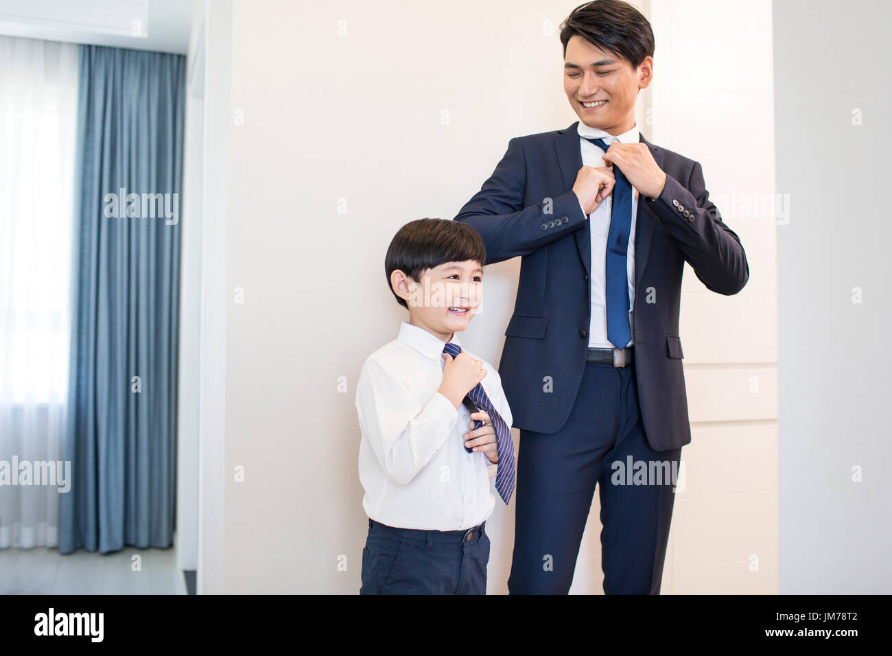 Child Getting Dressed Uniform High Resolution Stock Photography and ...