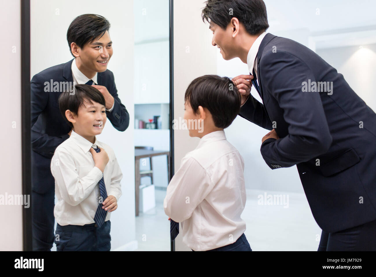 Child Getting Dressed In The Morning