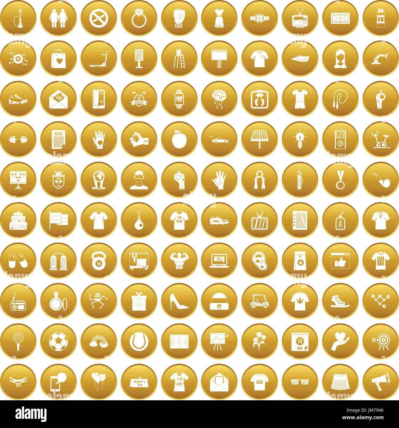 Water gold clubs Stock Vector Images - Alamy