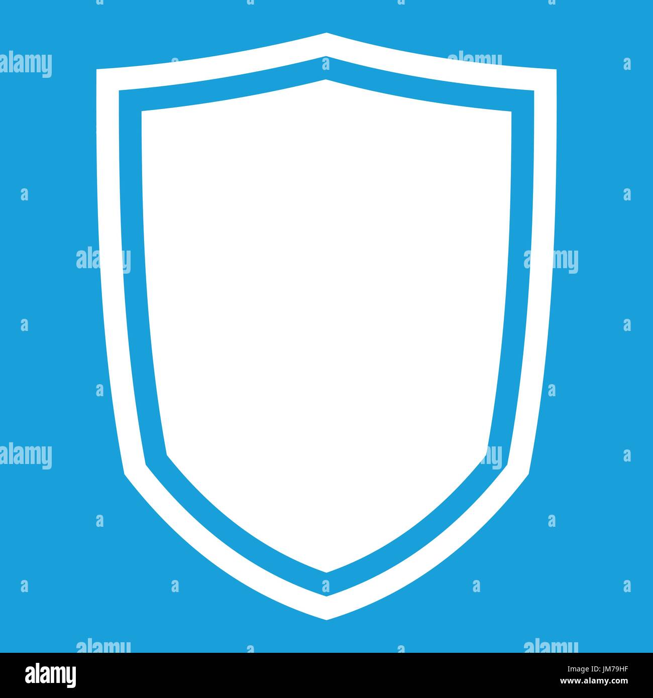 Military shield icon white Stock Vector Image & Art - Alamy