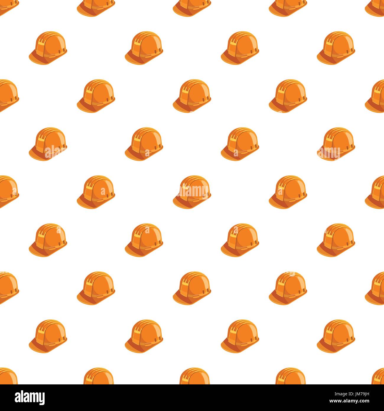 Orange construction helmet pattern Stock Vector Image & Art - Alamy