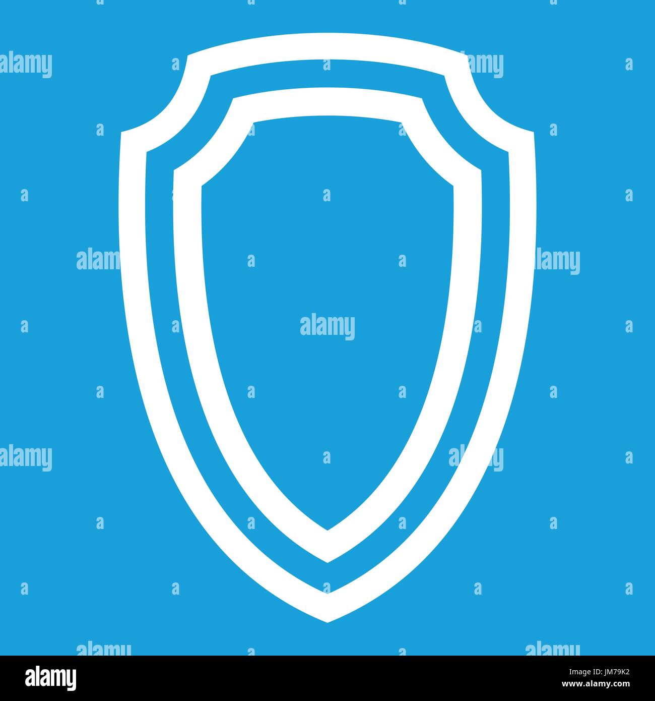 Army shield icon white Stock Vector Image & Art - Alamy