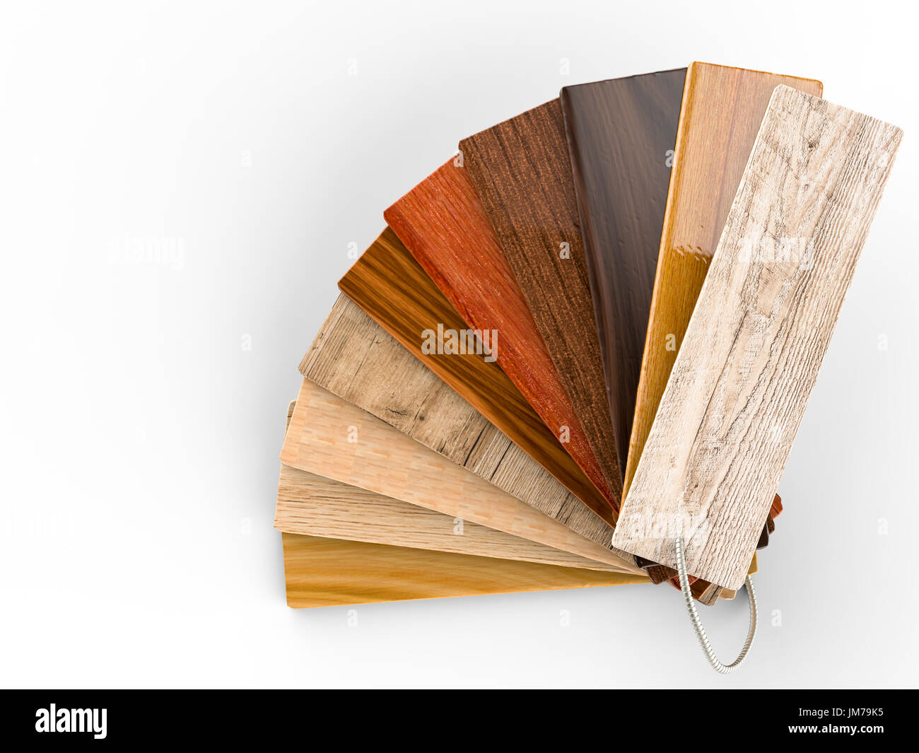 3d rendering wood color guide Stock Photo - Alamy
