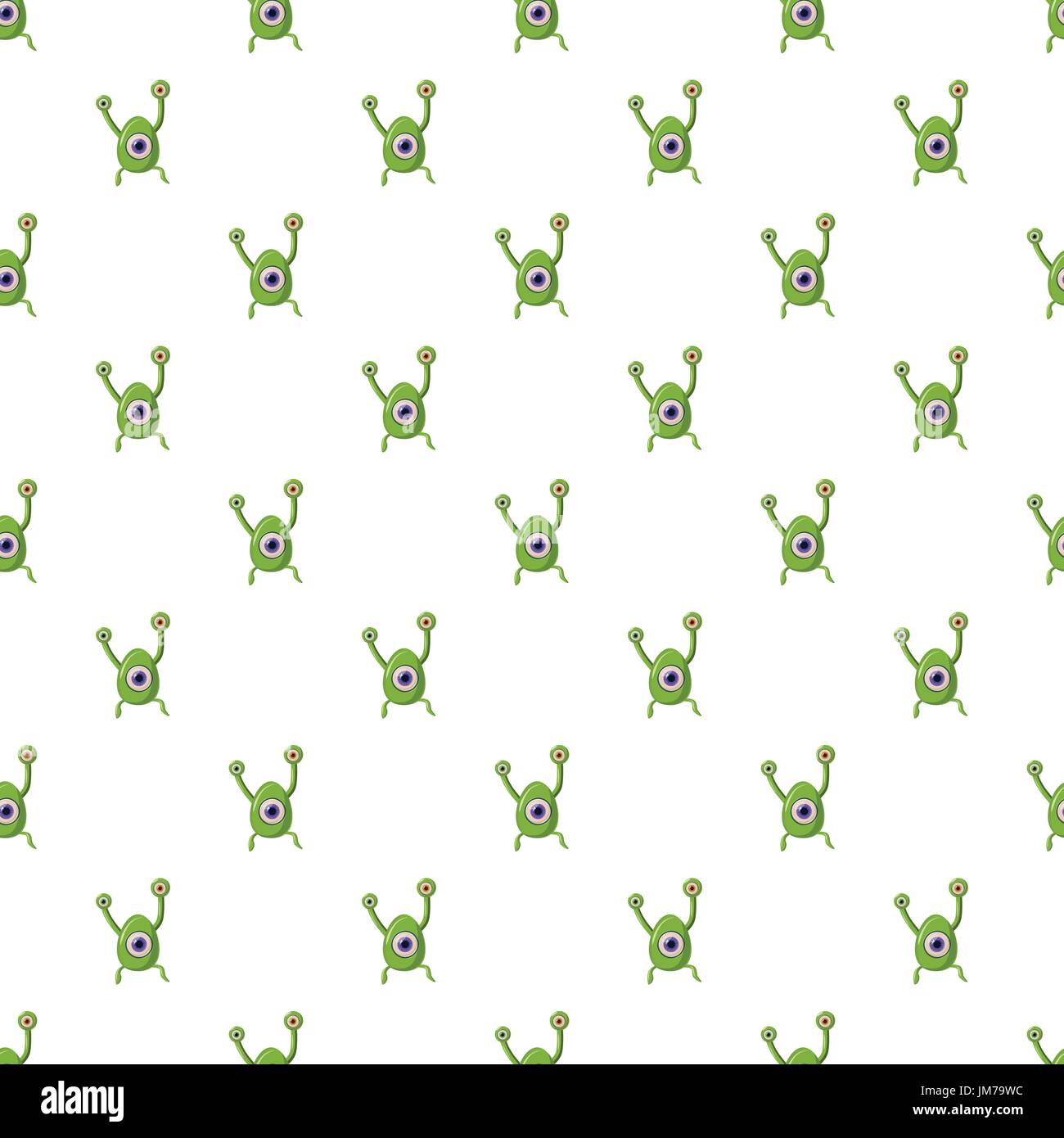 Seamless alien head background Stock Vector Images - Alamy