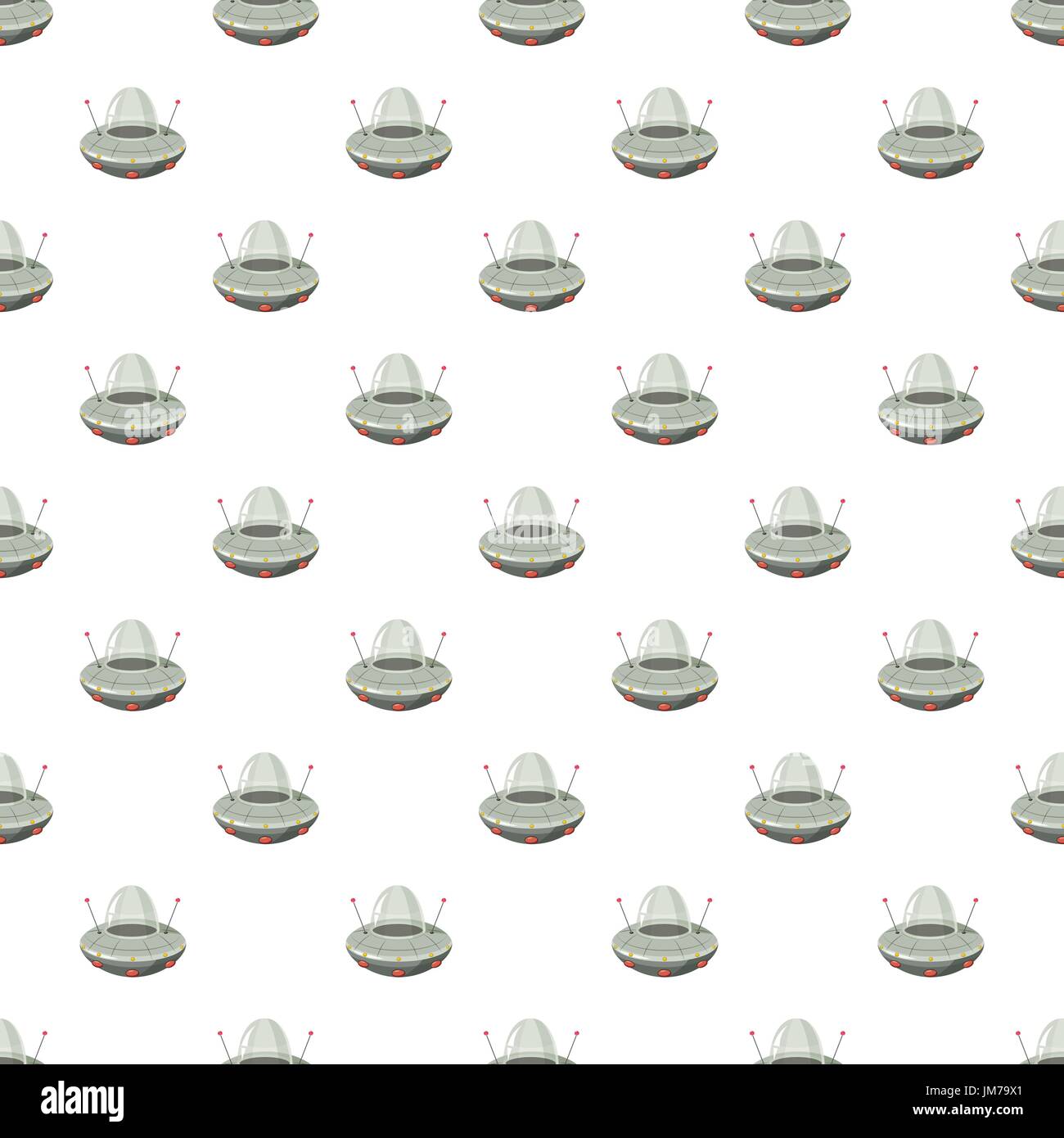 Ufo spaceship pattern Stock Vector Image & Art - Alamy