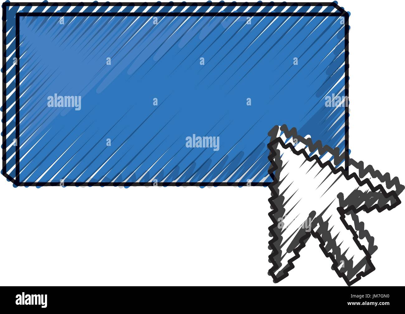 Click cursor symbol Stock Vector Image & Art - Alamy