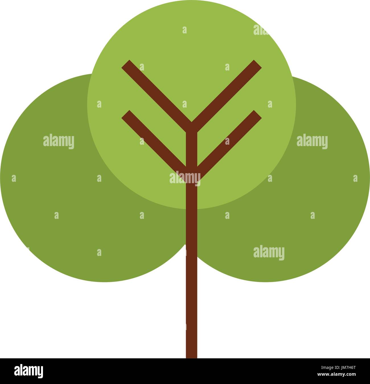 tree nature symbol Stock Vector Image & Art - Alamy