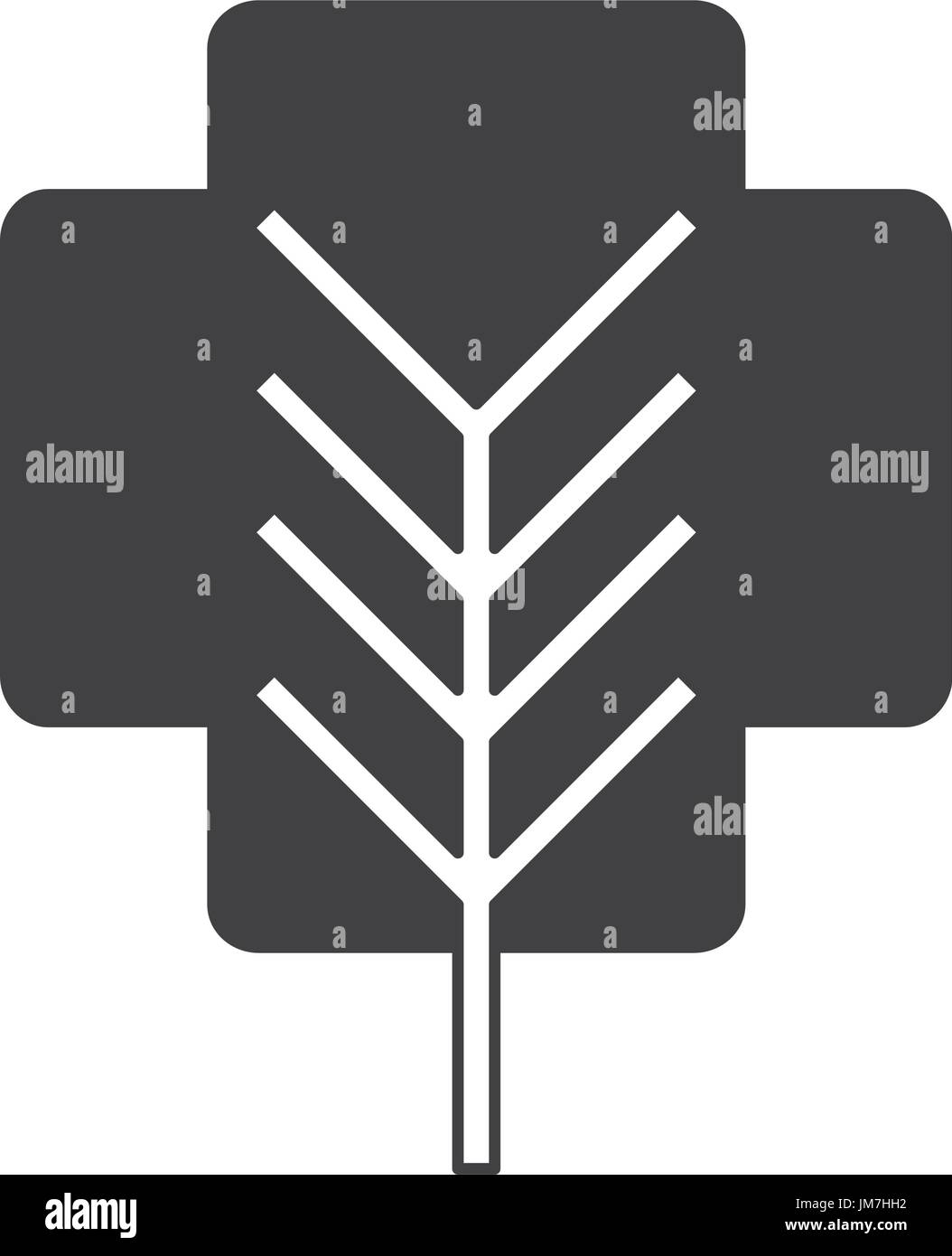 tree nature symbol Stock Vector Image & Art - Alamy