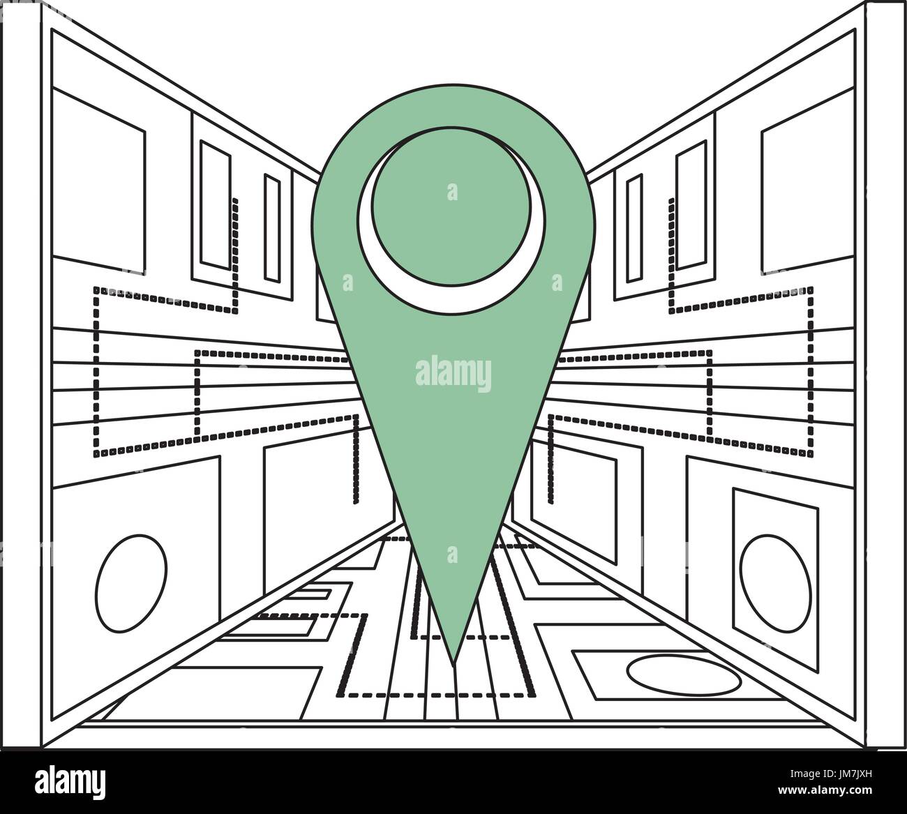 Map pin location Stock Vector Image & Art - Alamy