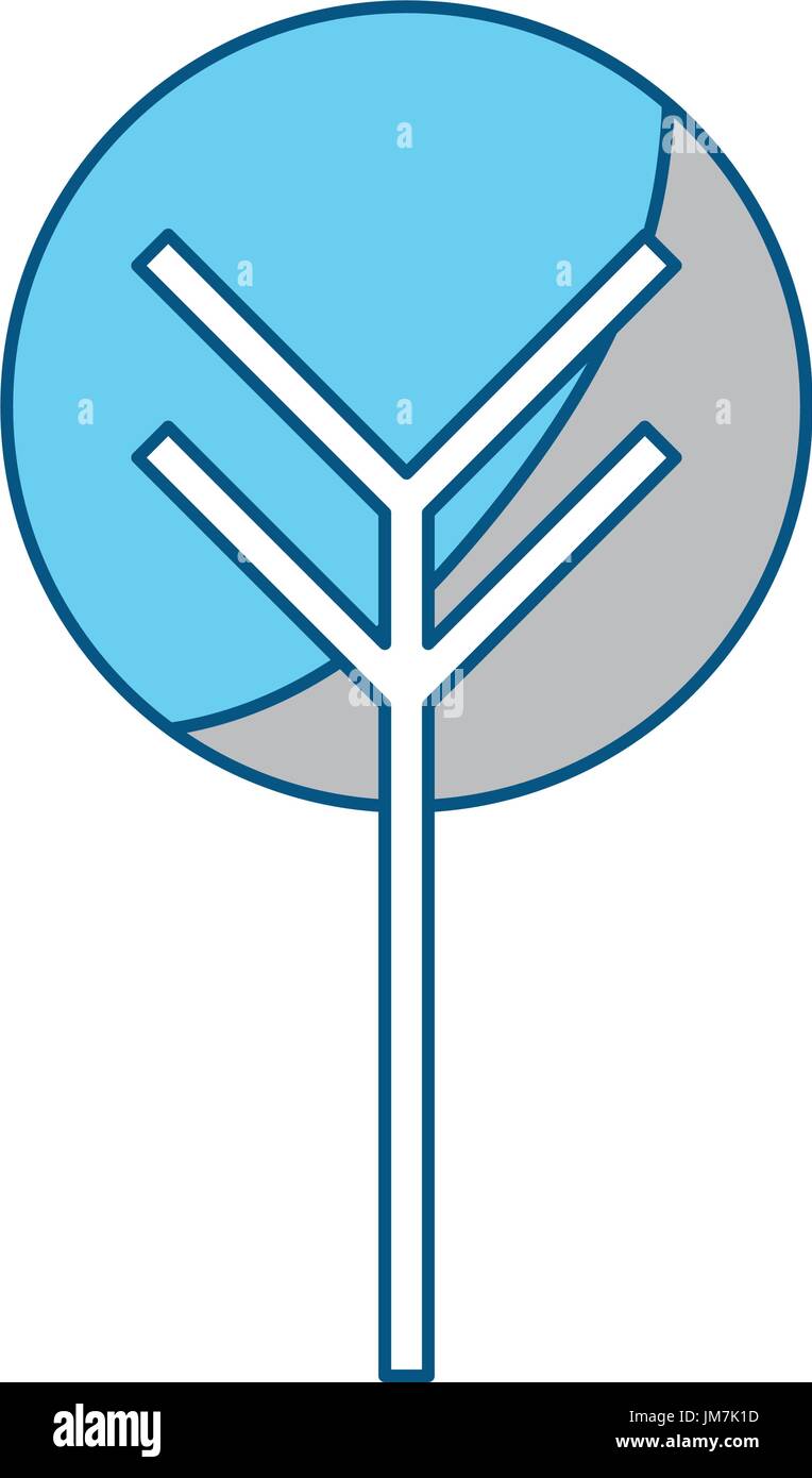 tree nature symbol Stock Vector Image & Art - Alamy