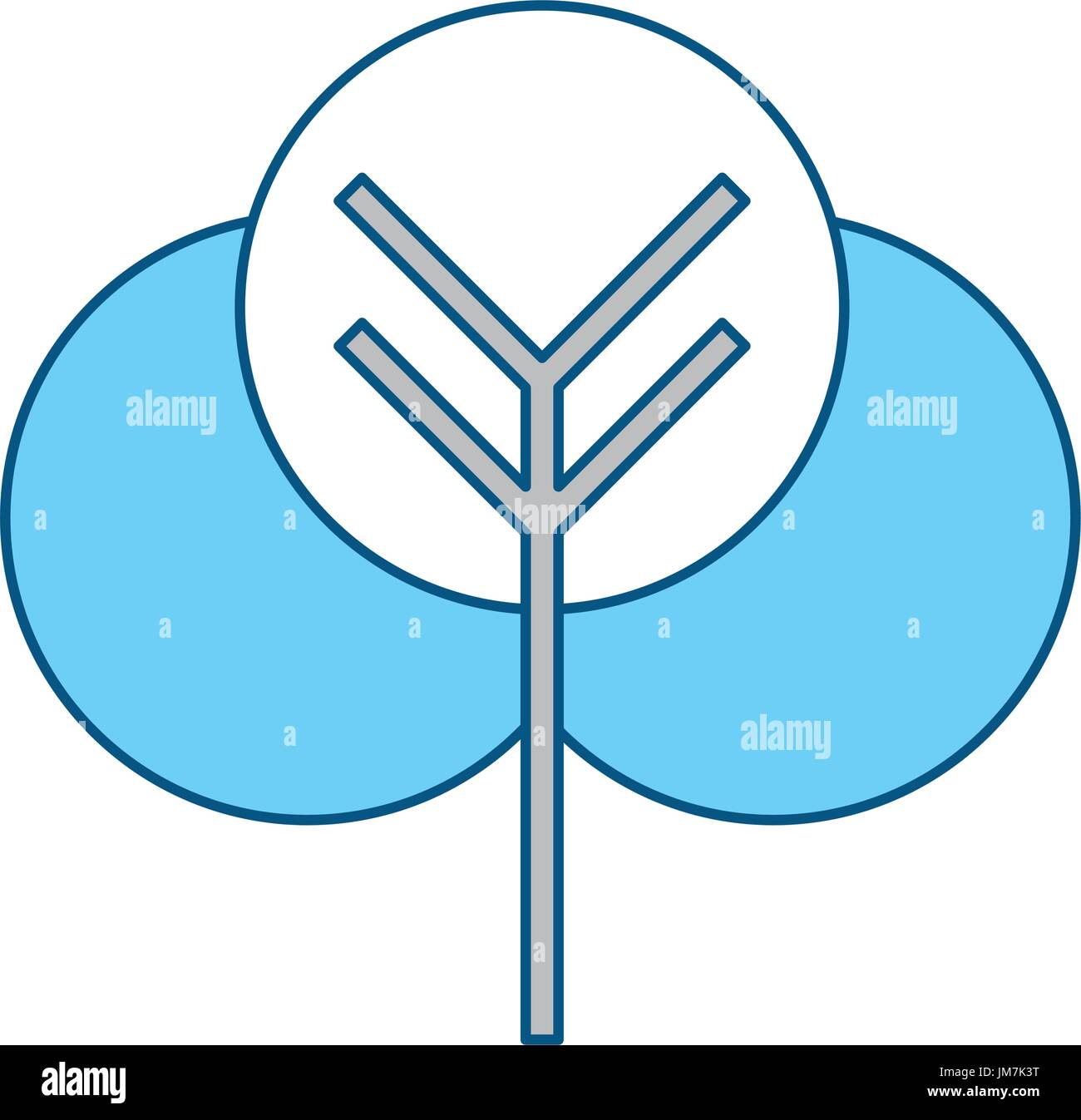 tree nature symbol Stock Vector Image & Art - Alamy