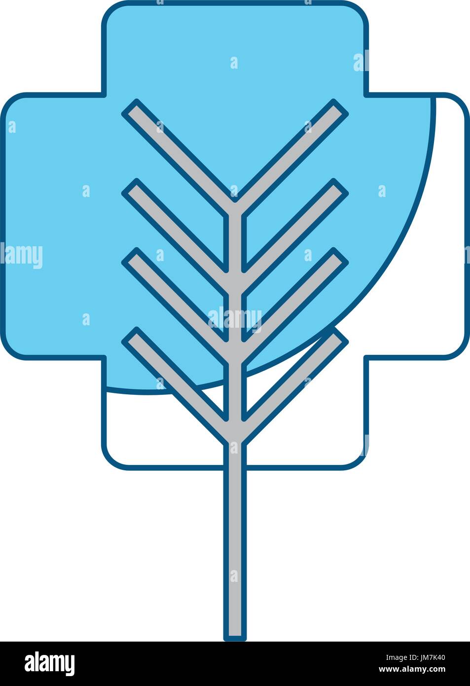 tree nature symbol Stock Vector Image & Art - Alamy