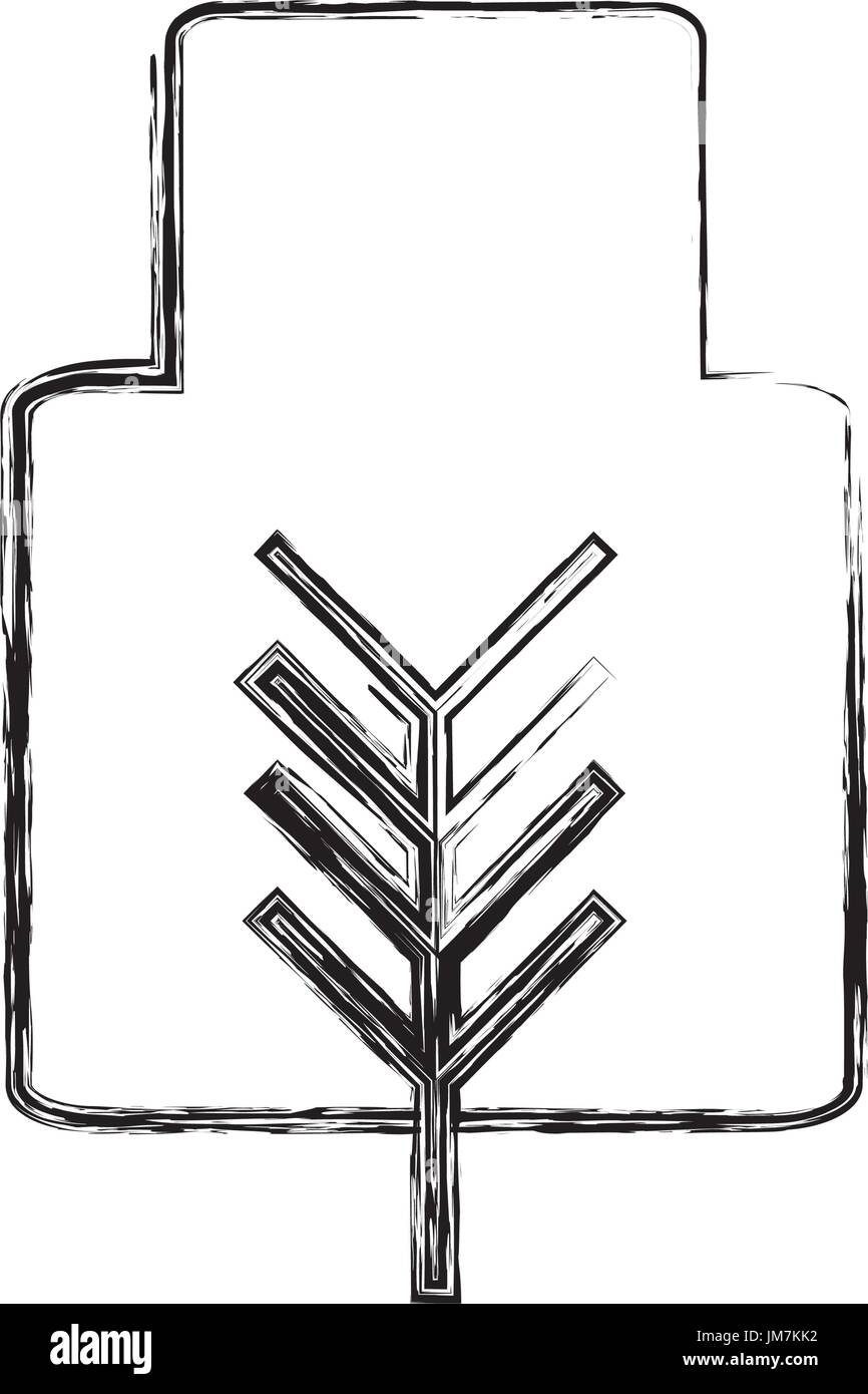 tree nature symbol Stock Vector Image & Art - Alamy