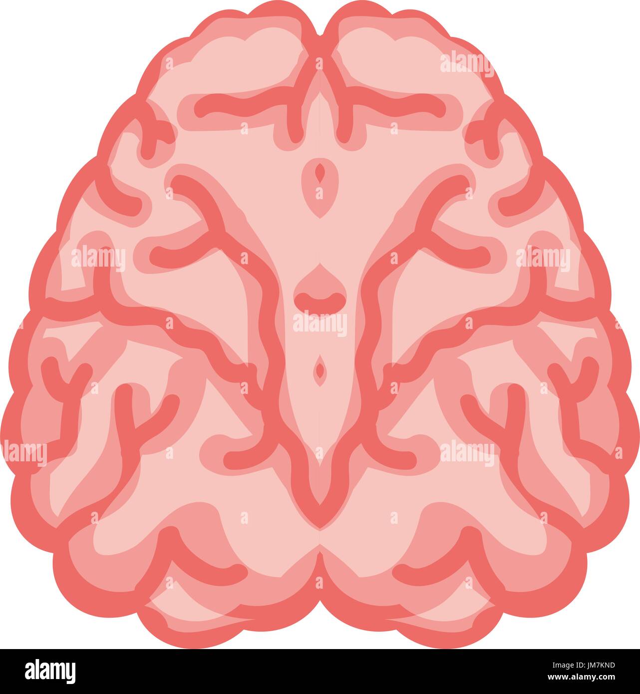 Human brain symbol Stock Vector Image & Art - Alamy