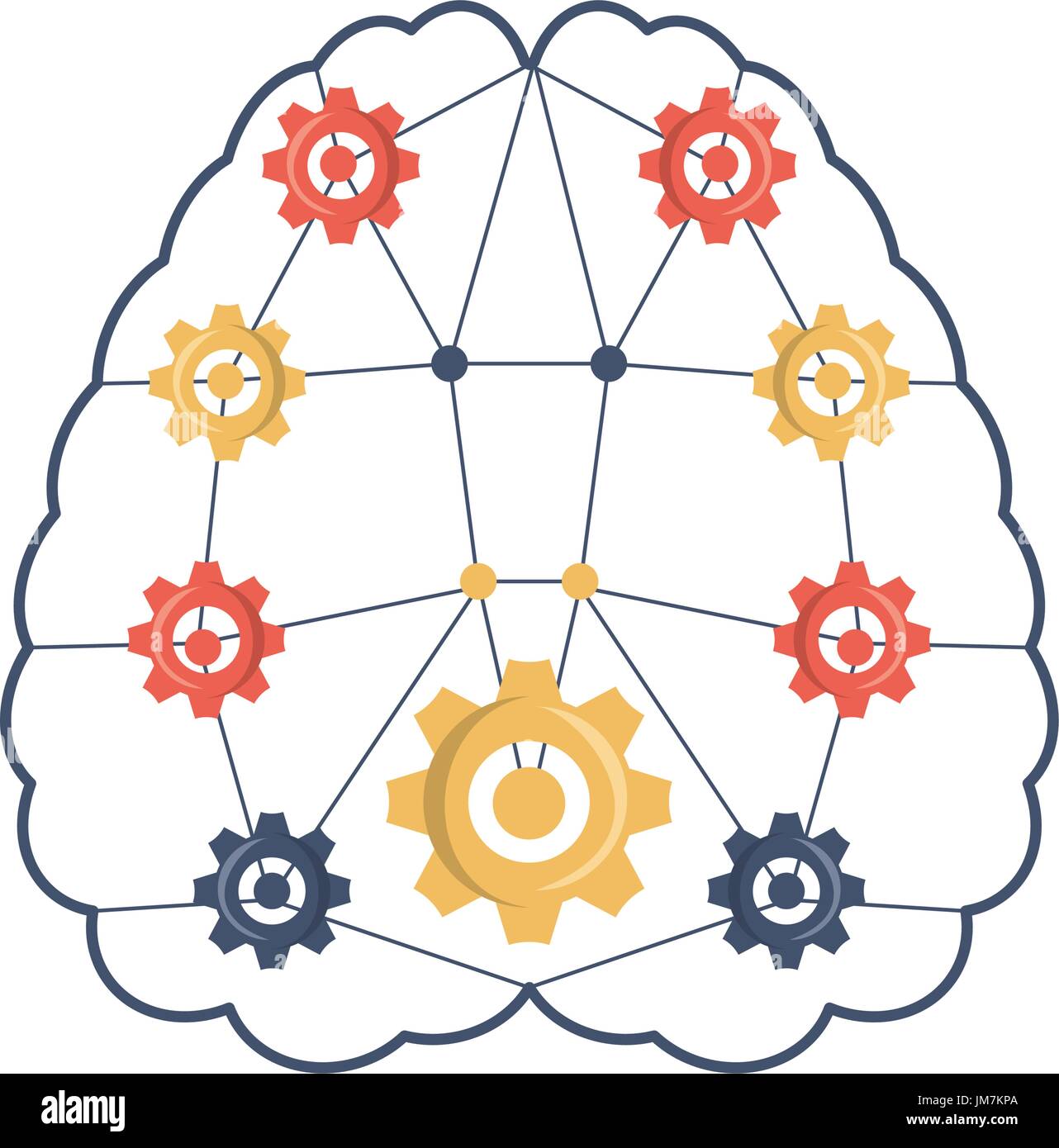 Human brain symbol Stock Vector Image & Art - Alamy