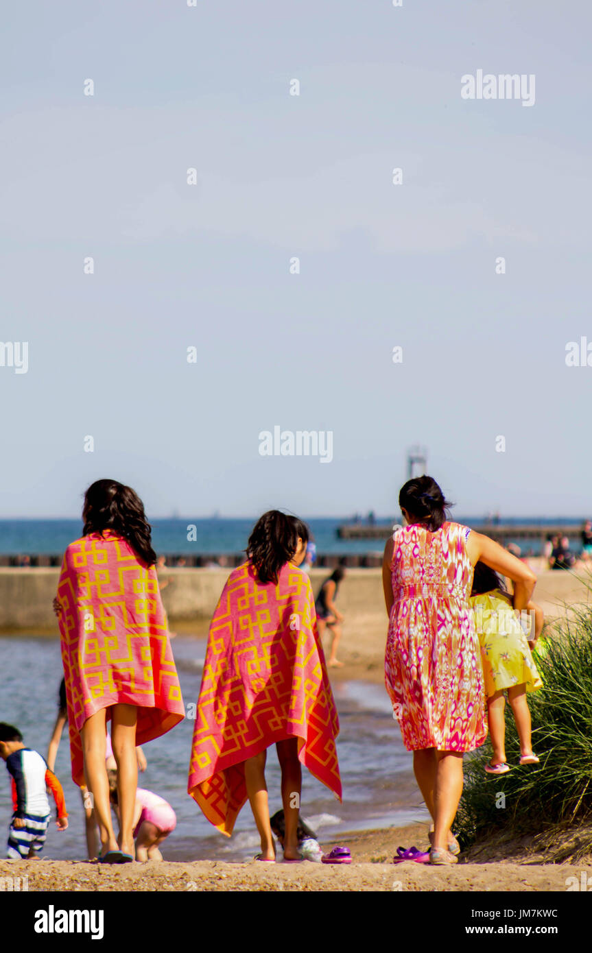 Family Beach Candid High Resolution Stock Photography and Images - Alamy