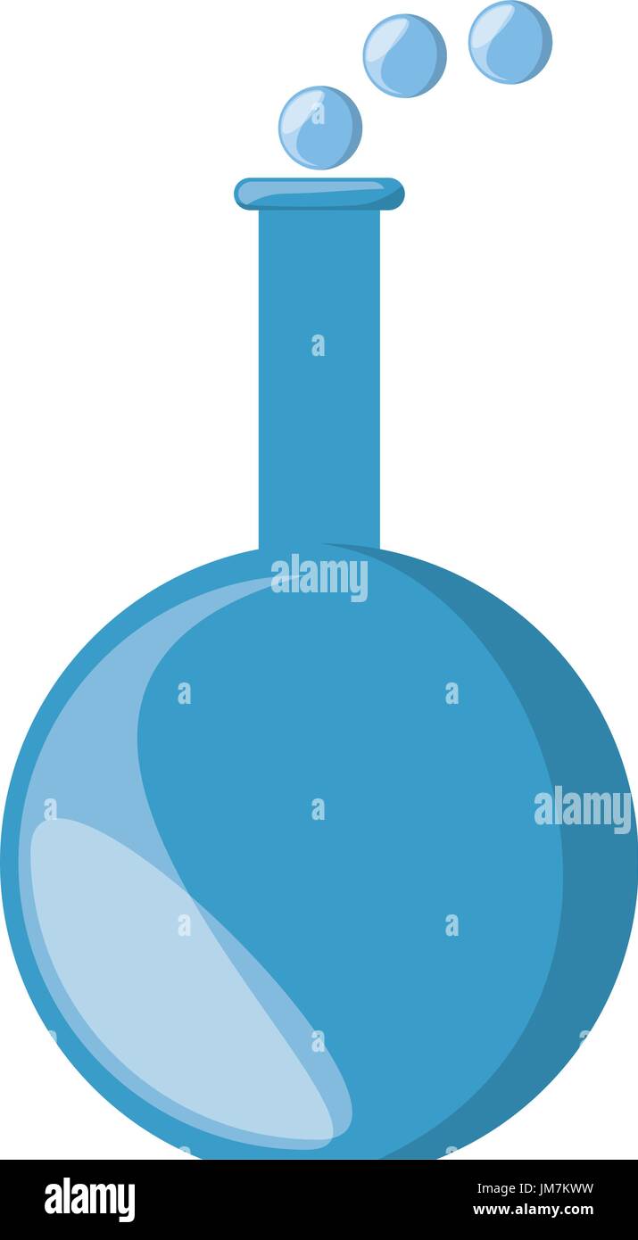 Chemistry flask isolated Stock Vector Image & Art - Alamy